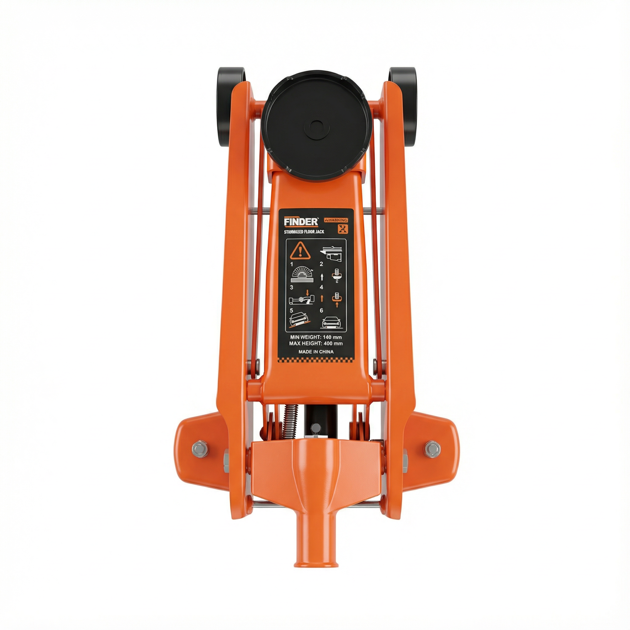 3T Hydraulic Trolley Jack (3 Ton Lift) – Baxton